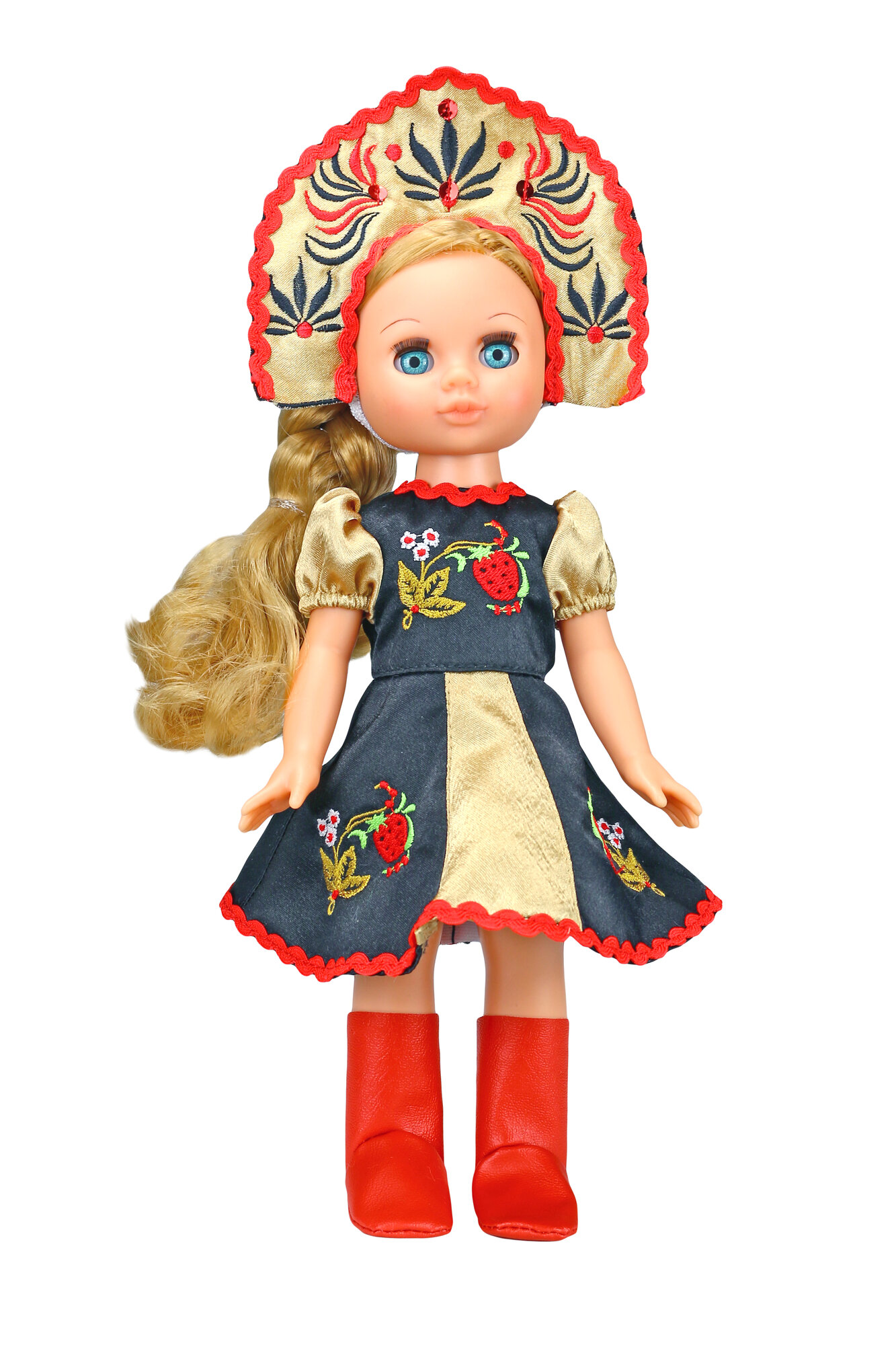 Кукла классическая Весна Эля Хохломская красавица высота 30 см