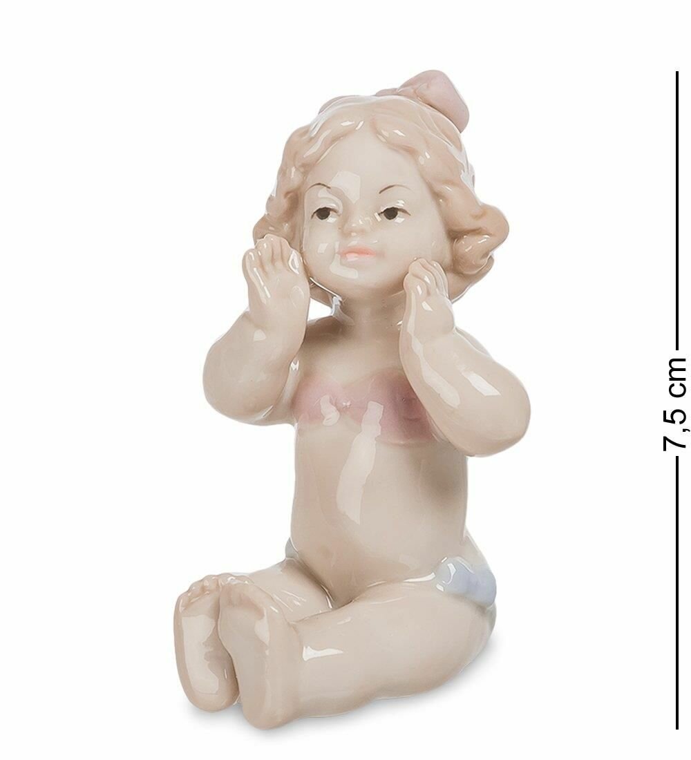 Фигурка настольная Девочка на пляже (Pavone) A1968642 Pavone, Фарфор, в подарок