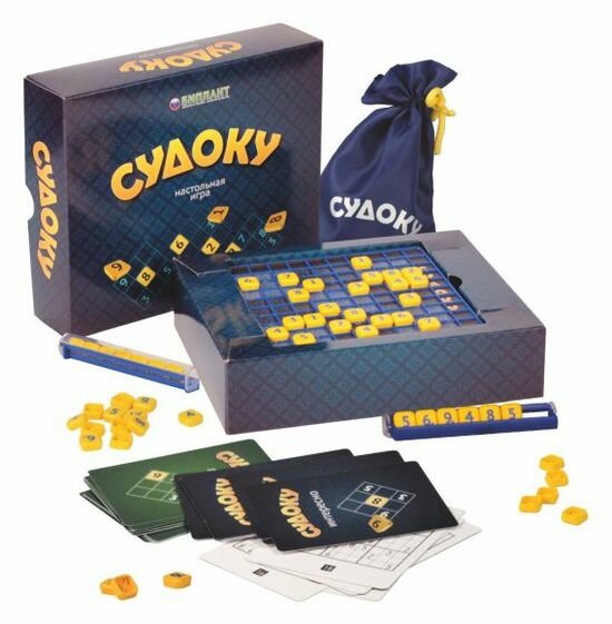 Биплант Эрудит Судоку арт.10004 с 7 лет