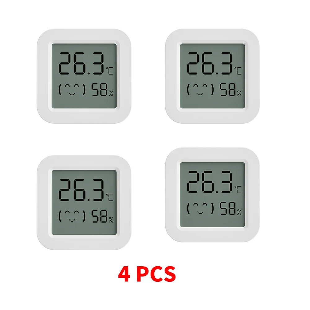 Датчик температуры и влажности SaltComm Tuya Zigbee Zigbee Version 4PCS