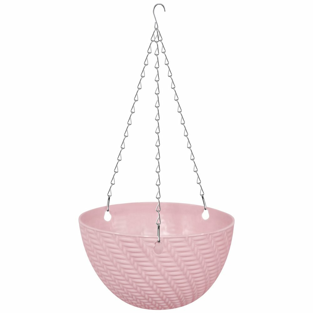 Кашпо Мультидом подвесное, пластик, с дренажной сеткой, диаметр 15 см 1 шт