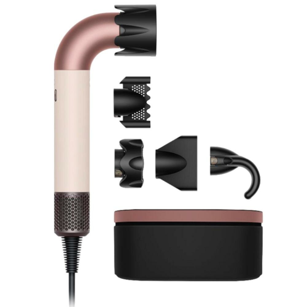 Фен Dyson Supersonic R HD17 (123539-01) с кейсом HK, Ceramic Pink/Rose gold
