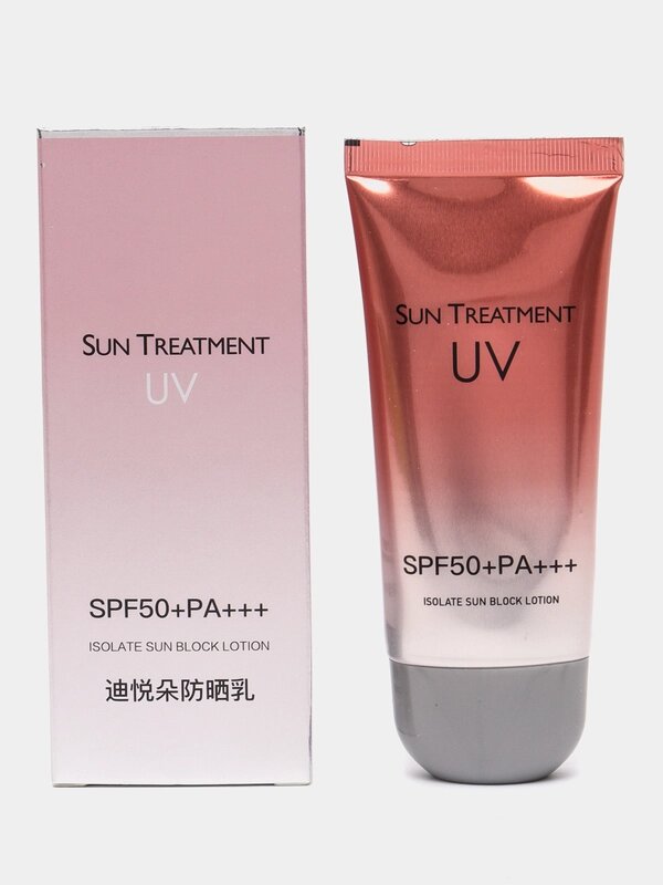 Солнцезащитный крем от загара для лица и тела SPF50, 60мл