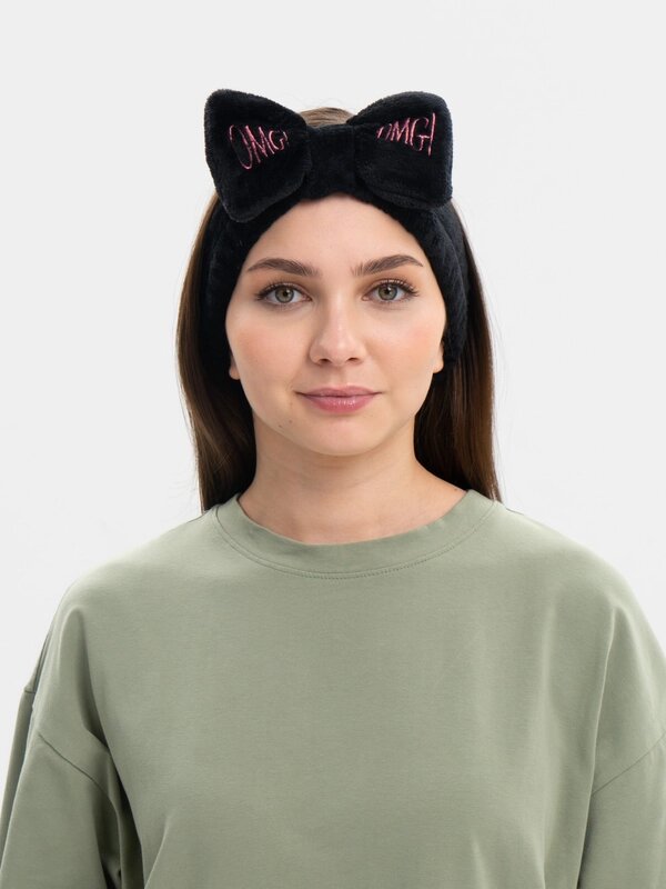 Повязка на голову OMG, для косметических процедур/ повязка косметическая