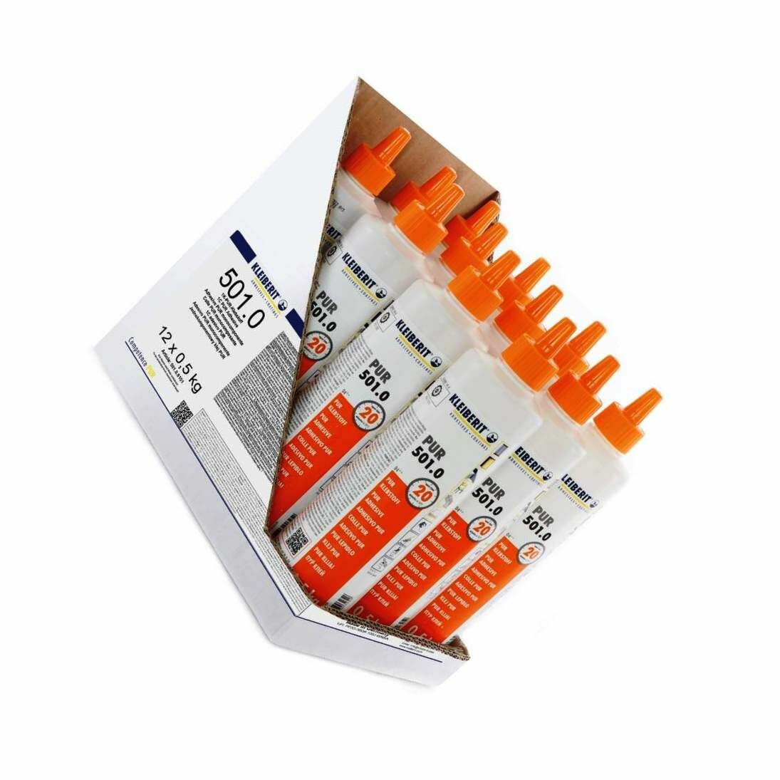 Клей ПУ Kleiberit 501.0, 0,5 кг, Д4 1 шт