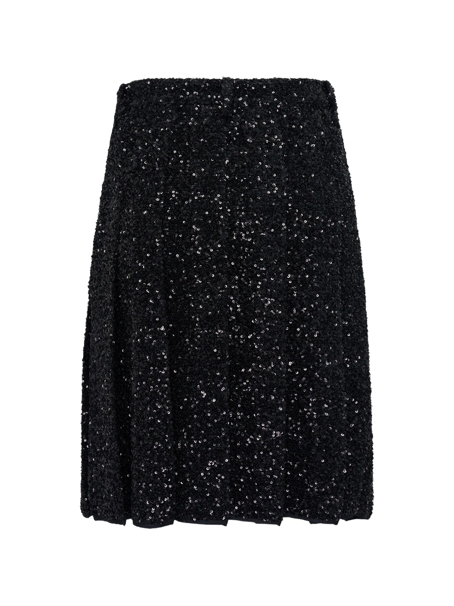 Юбка N° 21 Sequin-embellished skirt, размер 42, черный — фото 1