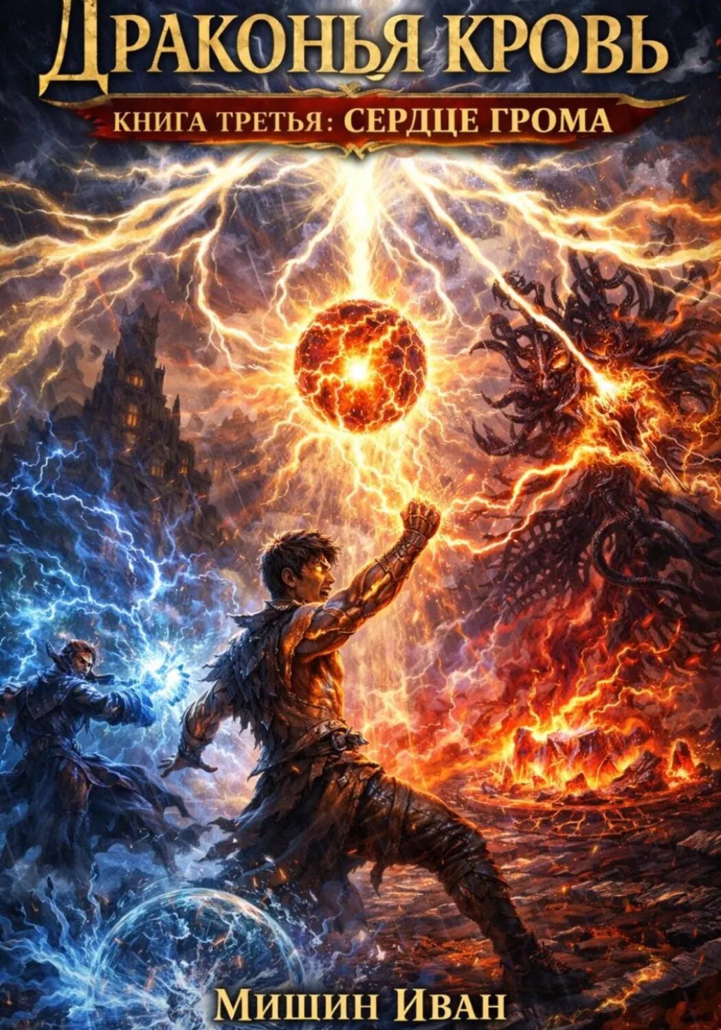 Драконья кровь. Книга третья: Сердце грома [Цифровая книга]