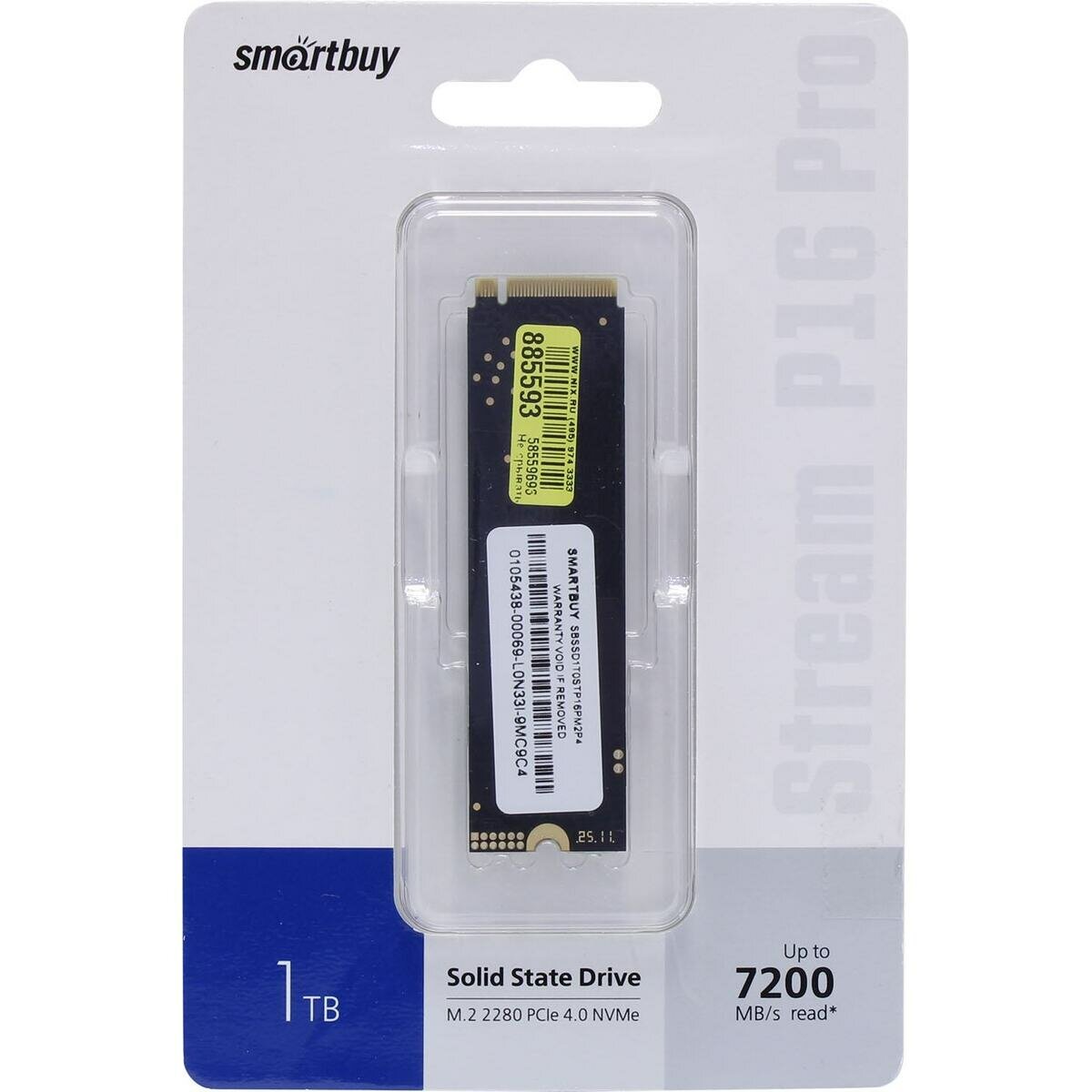 Smartbuy Stream P16 Pro 1 Тб SBSSD1T0STP16PM2P4