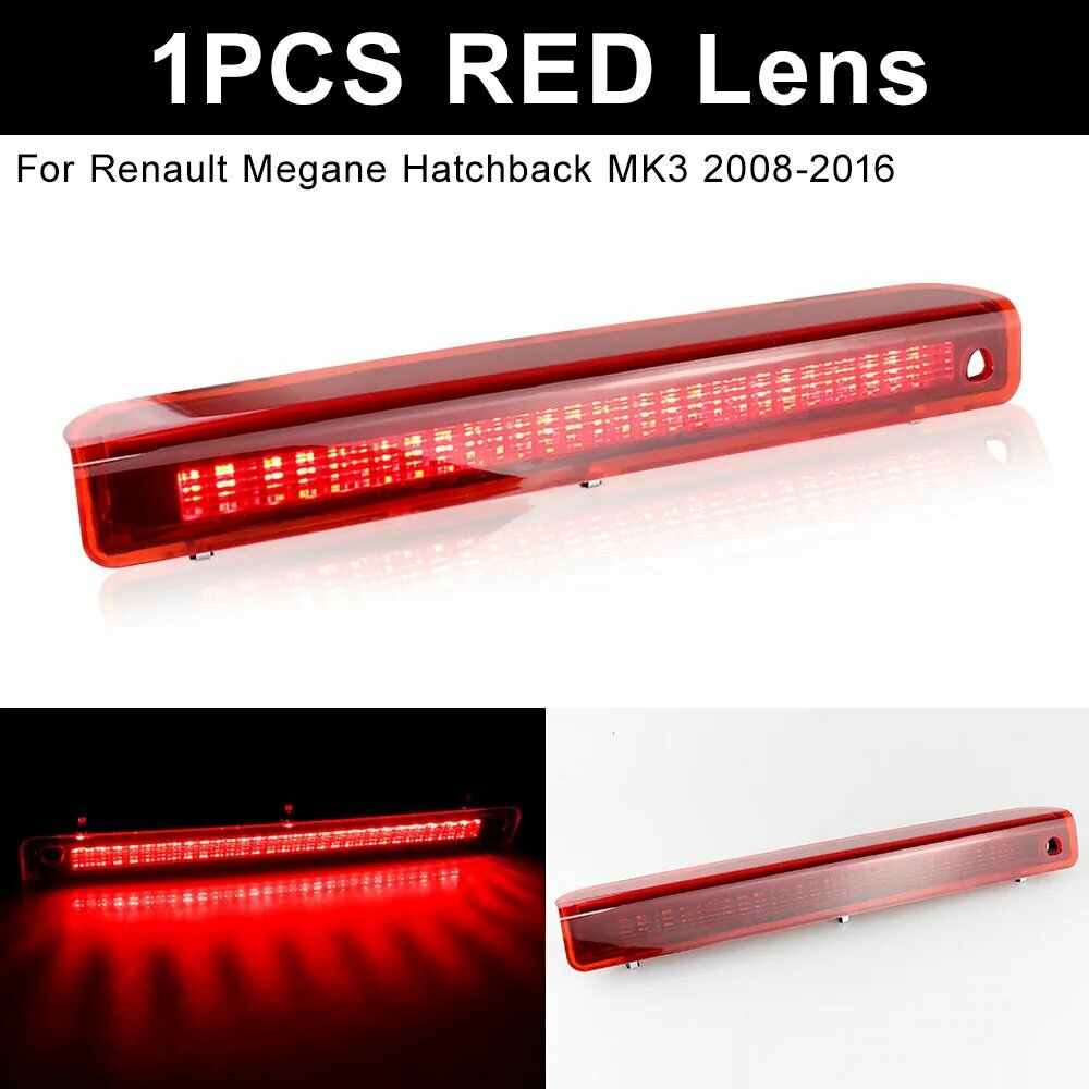 Светодиодный стоп-сигнал RED Lens Renault Megane MK3 2008-2016