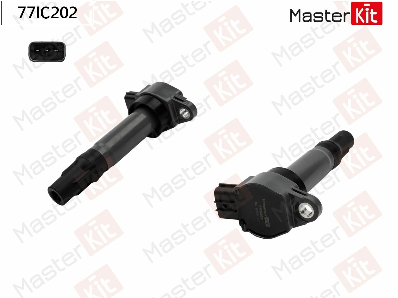 Катушка зажигания Mitsubishi Colt VIZ3AZ2A 02-12Smart Forfour454 04-06 MasterKit 77IC202
