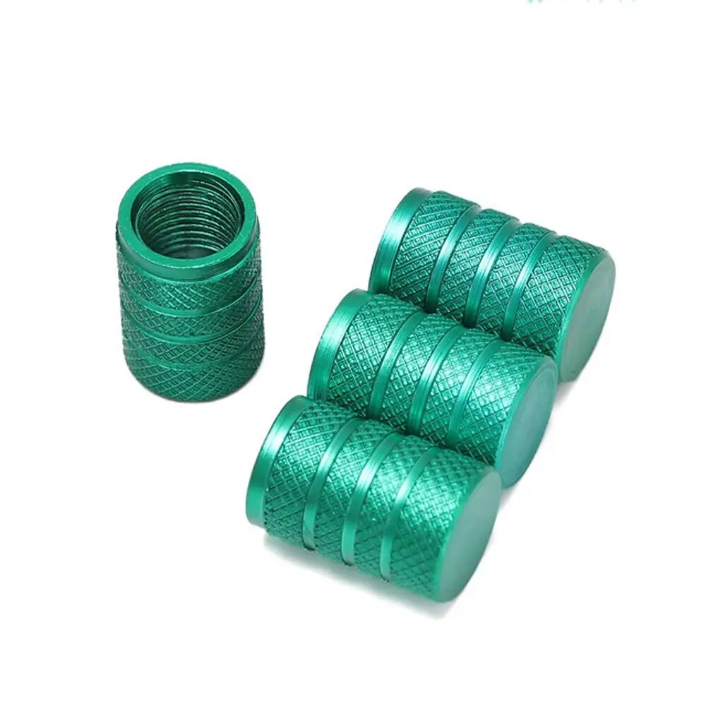 Изумрудные колпачки для ниппелей Presta, 4 шт.