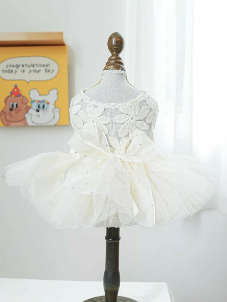 Роскошные белые свадебные платья, которые могут носить как собаки, так и кошки, высококачественные ткани, удобные, мягкие и эластичные