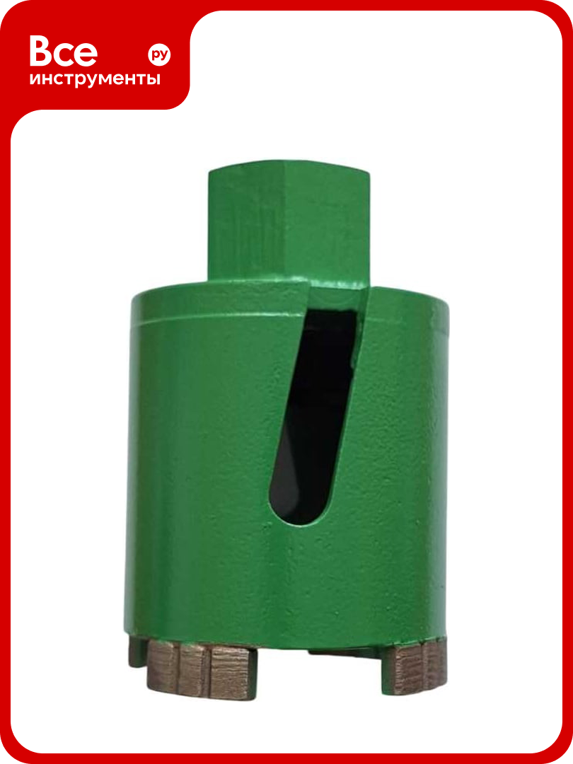 Алмазная коронка для подрозетников IRBISDIAM 72 мм с боковым пылеудалением, М22 72110m22