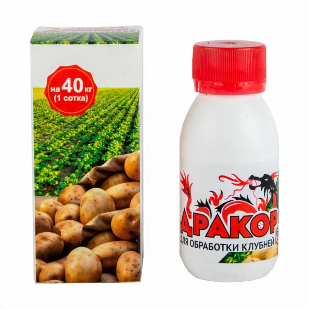 Дракор для обработки картофеля от колорадского жука, проволочника, тли, 60 мл