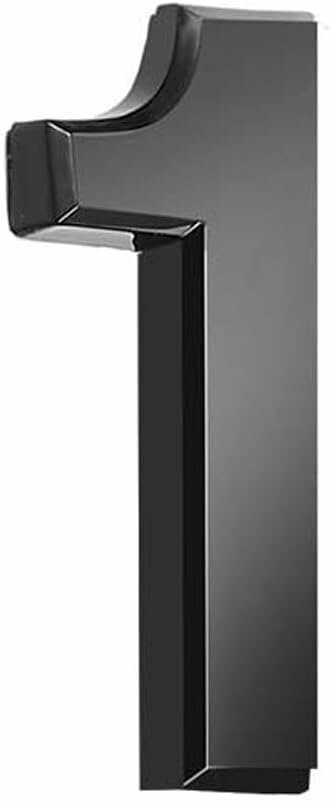 1 Самоклеящийся цифровой номер двери 7cm