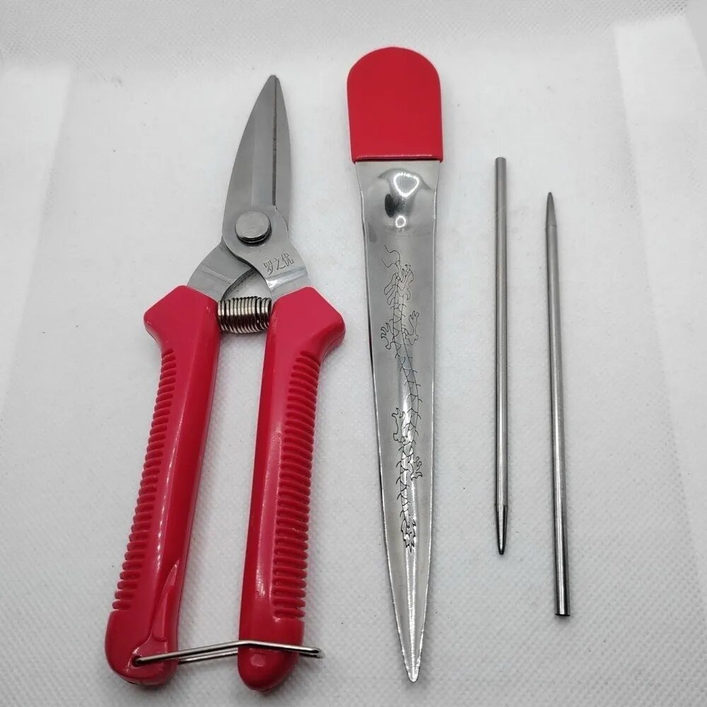 Набор для плетения из ротанга лопатка и кусачки, прочные и удобные инструменты для рукоделия, плетения корзин, кресел и декоративных изделий, идеальные для начинающих и опытных мастериков