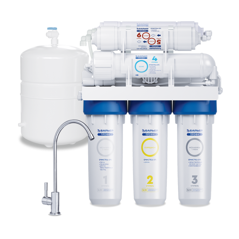 Фильтр под мойку Барьер профи Осмо 100 М с минерализатором (Н152Р01)