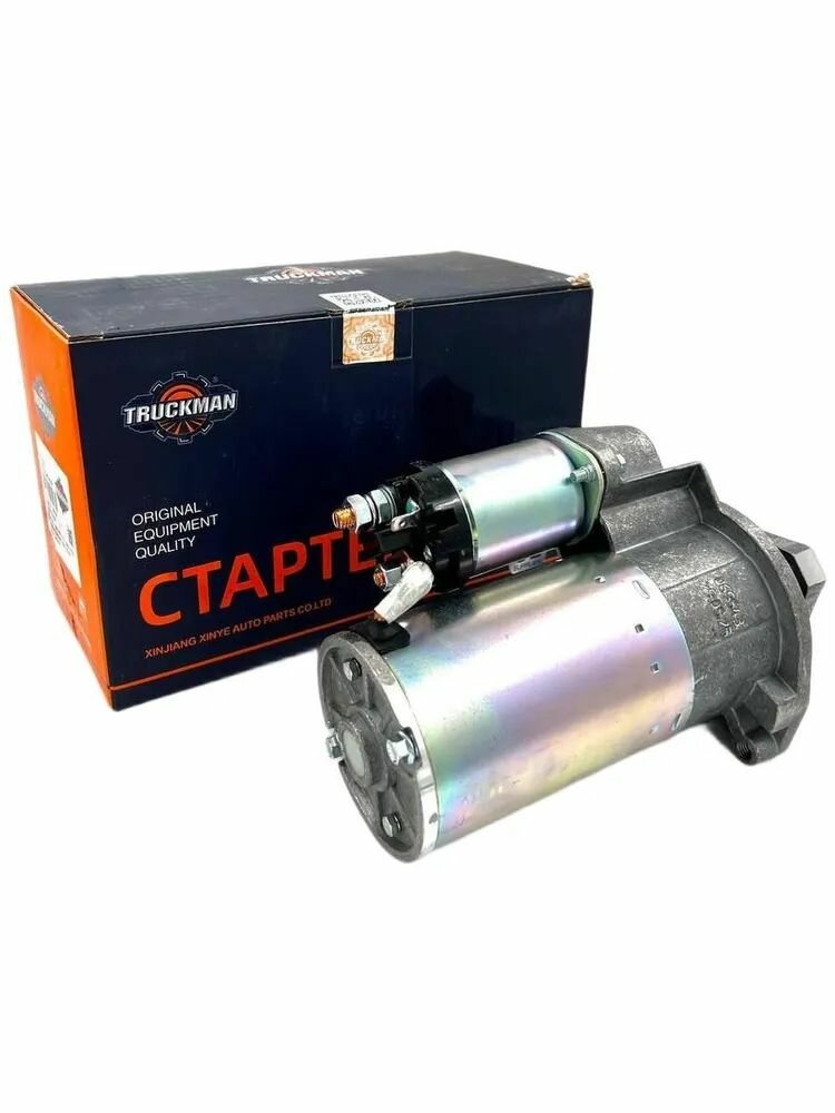 Стартер редукторный TRUCKMAN для ВАЗ 2101-2107/2123/21214 Нива арт. 5722.3708 (карбюраторные двигатели и двигатели с ЭСУД)