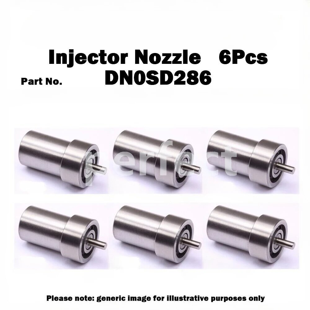 Для BMW E28 E30 E34 324D 524D 524TD топливная форсунка 0434250148 DN0SD286 6 шт.