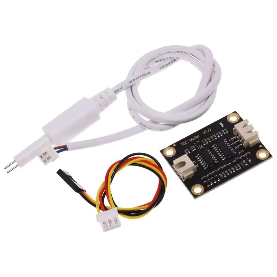 Модуль датчика проводимости воды TDS Тестер для определения жидкости Измеритель контроля качества воды для Arduino UNO R3 3,3-5,5 В