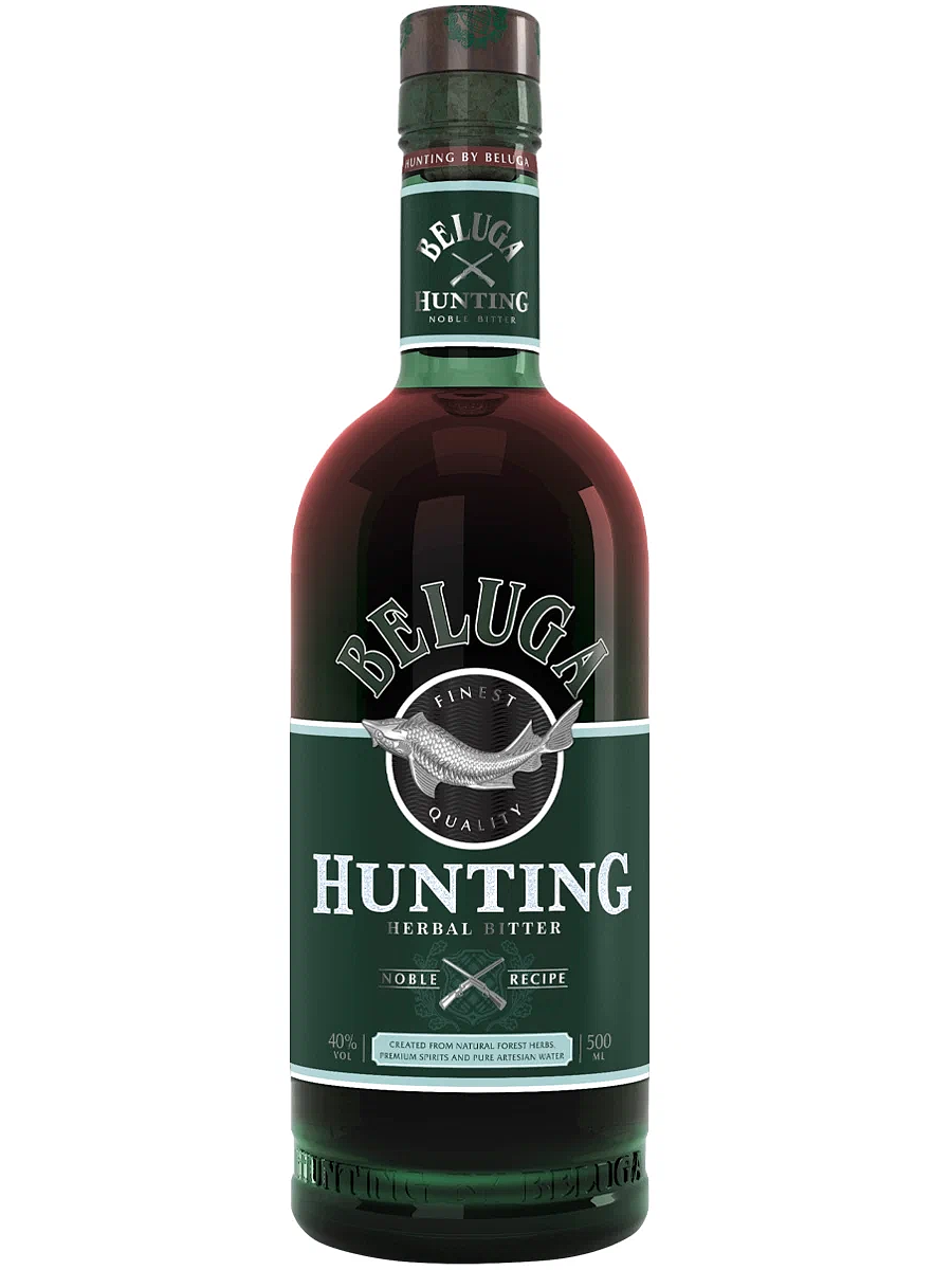Ликер Beluga "Hunting Herbal Bitter", травяной, биттер, 0,5 л