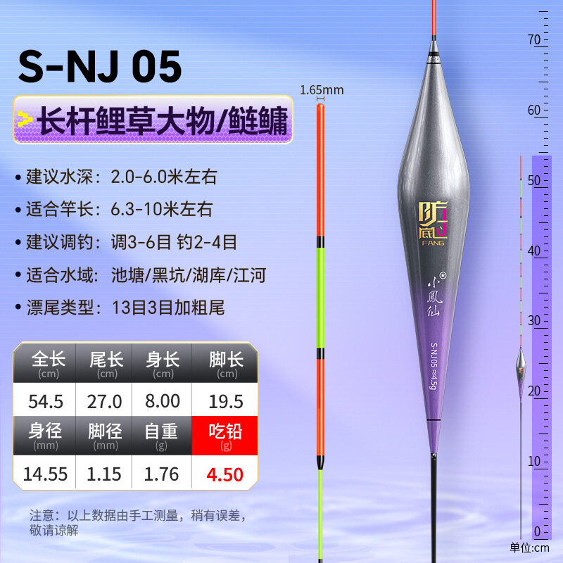 Поплавок для рыбы Xiaofengxian, зеленый, с бусинами, большой поплавок для рыбы, черный, противоскользящий, нано поплавок, привлекательный, крупный, яркий маркер