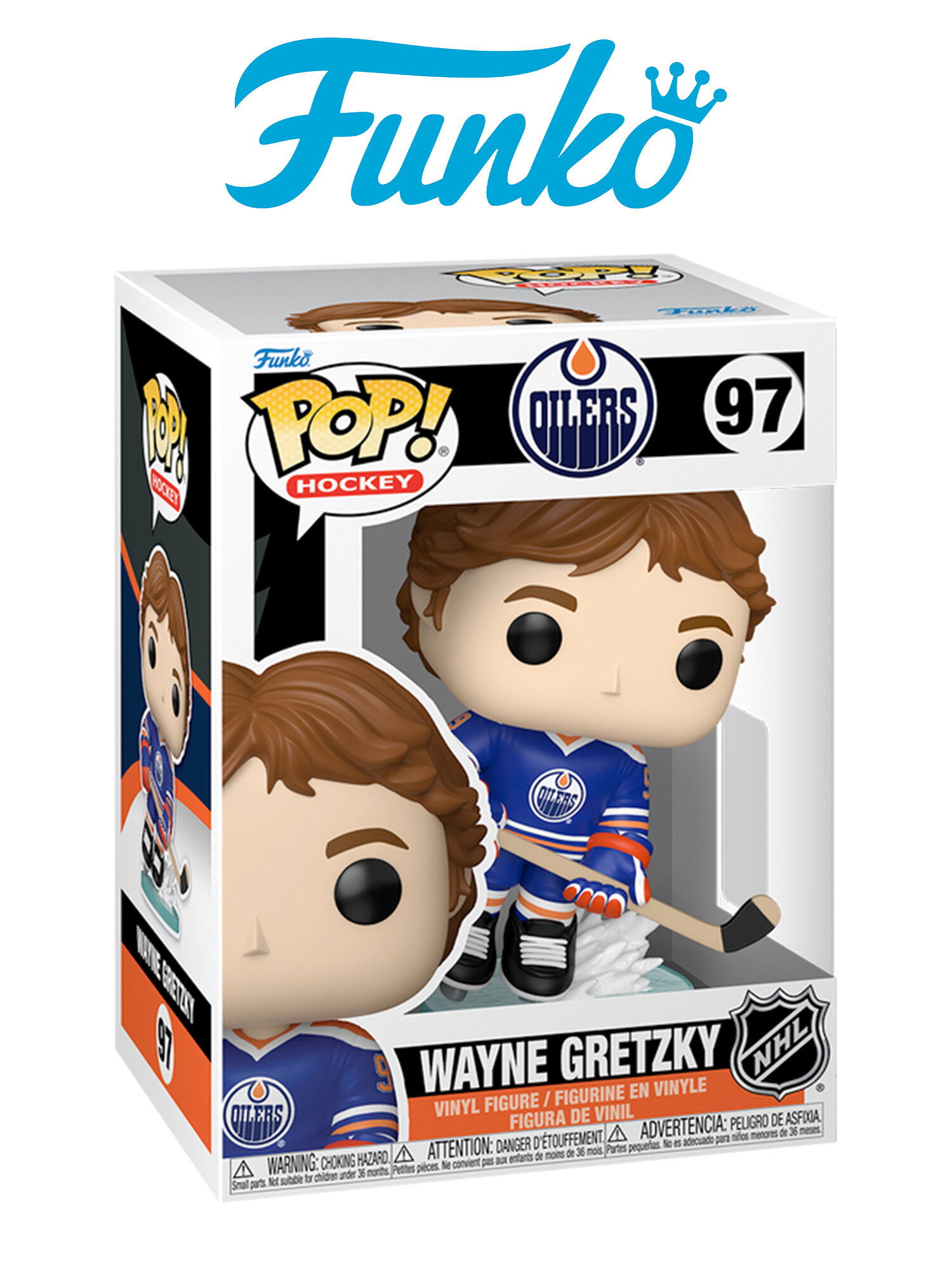 Фигурка Funko POP! Hockey Wayne Gretzky (Rookie) (97)