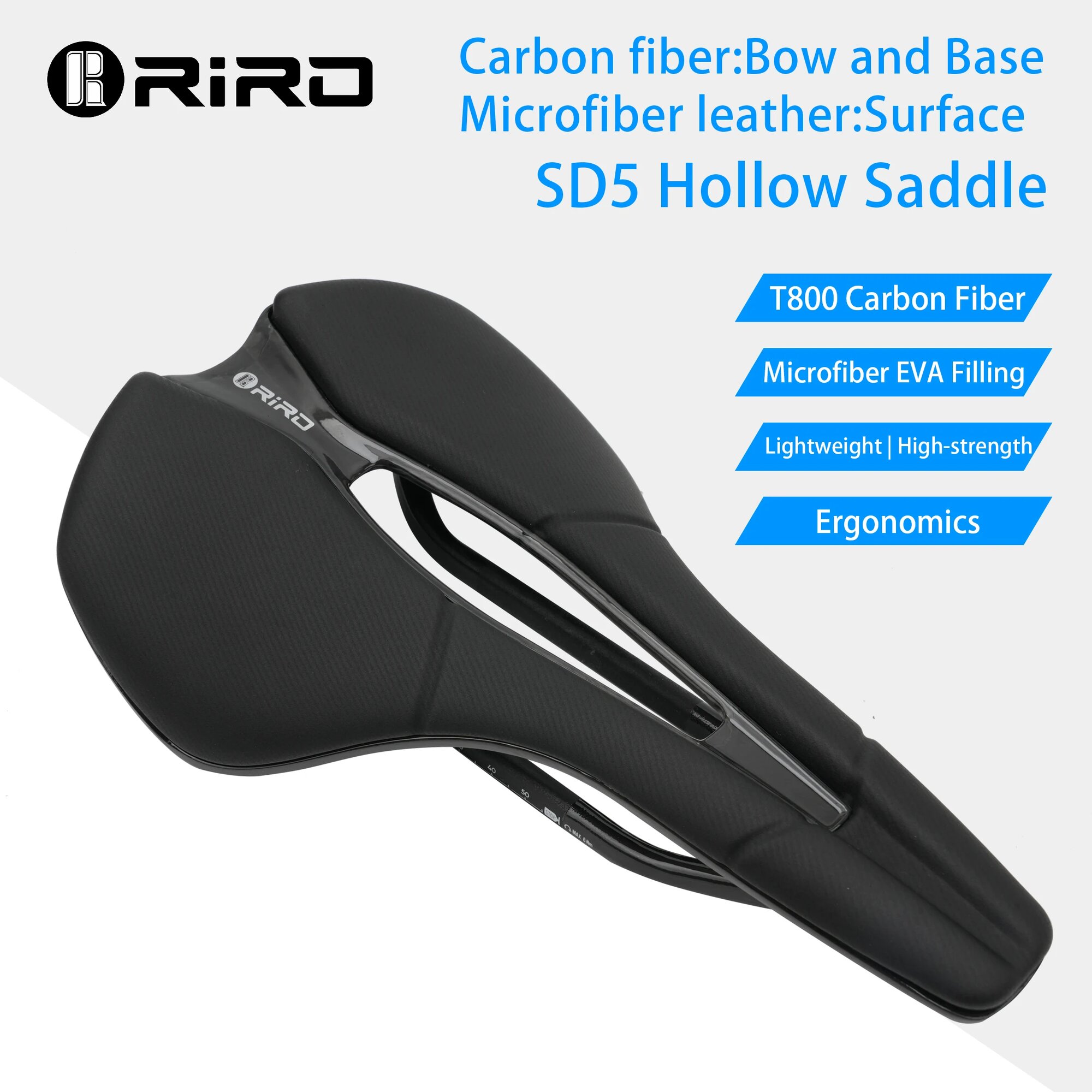 Ультралегкое Карбоновое Велосипедное Седло Унисекс Для MTB, Гравийных И Шоссейных Гонок, С 3D-печатью, Наполнителем Из ЭВА