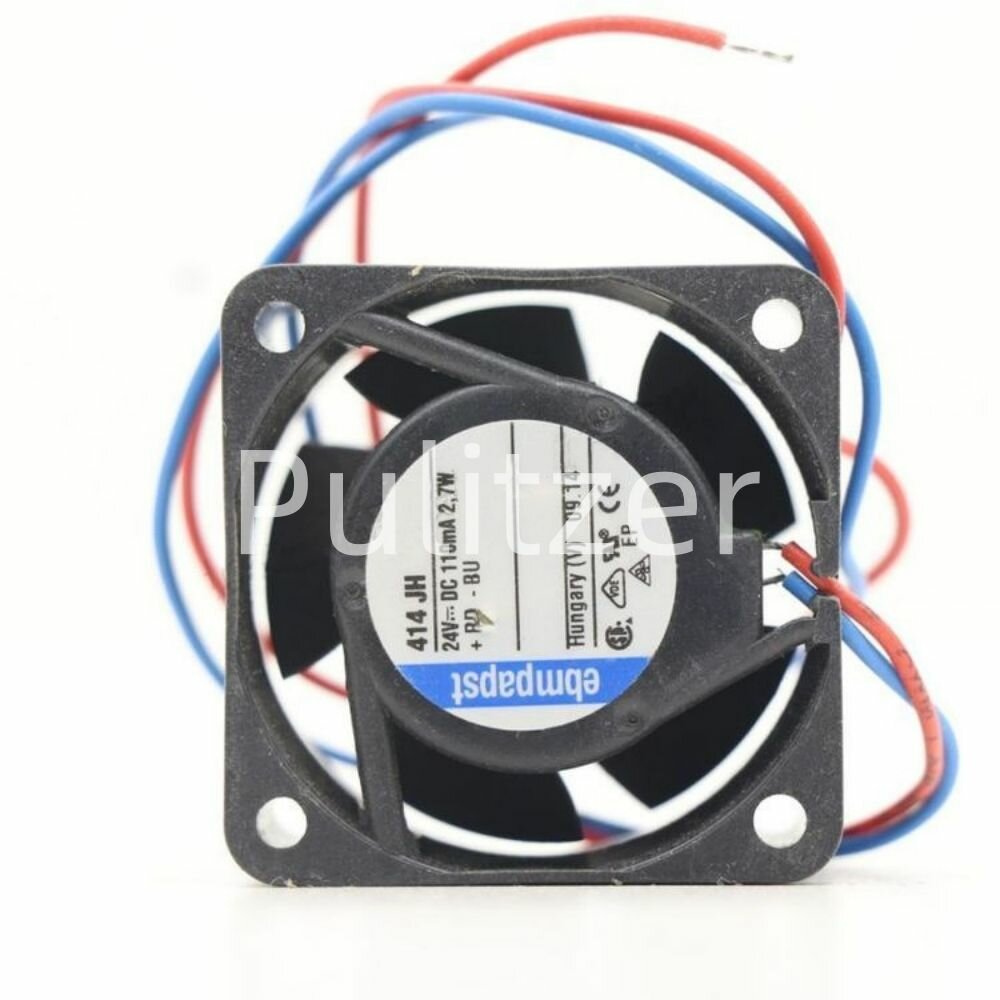 Ebmpapst 414JH 40*40*25 мм постоянного тока компактный осевой вентилятор 24 В 110 мА 2,7 Вт 11700 об/мин