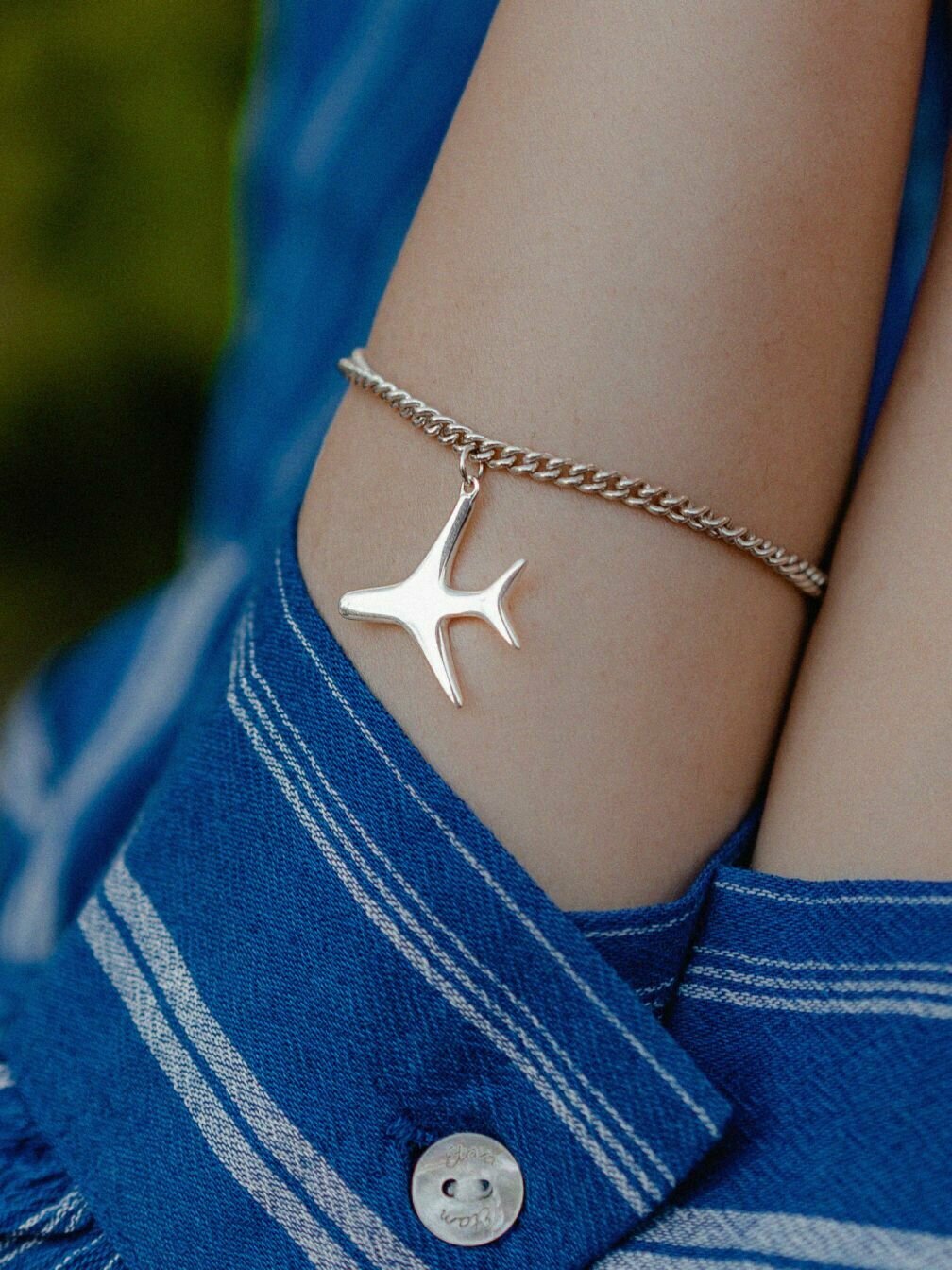 Браслет, серебро, 925 проба