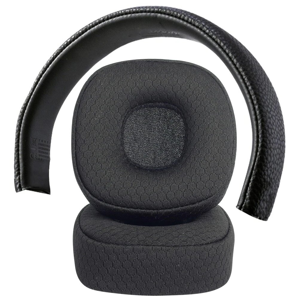 Амбушюры для наушников Marshall Major 3/4/5 OME OH MY EAR из протеиновой кожи Cloth Black Combo