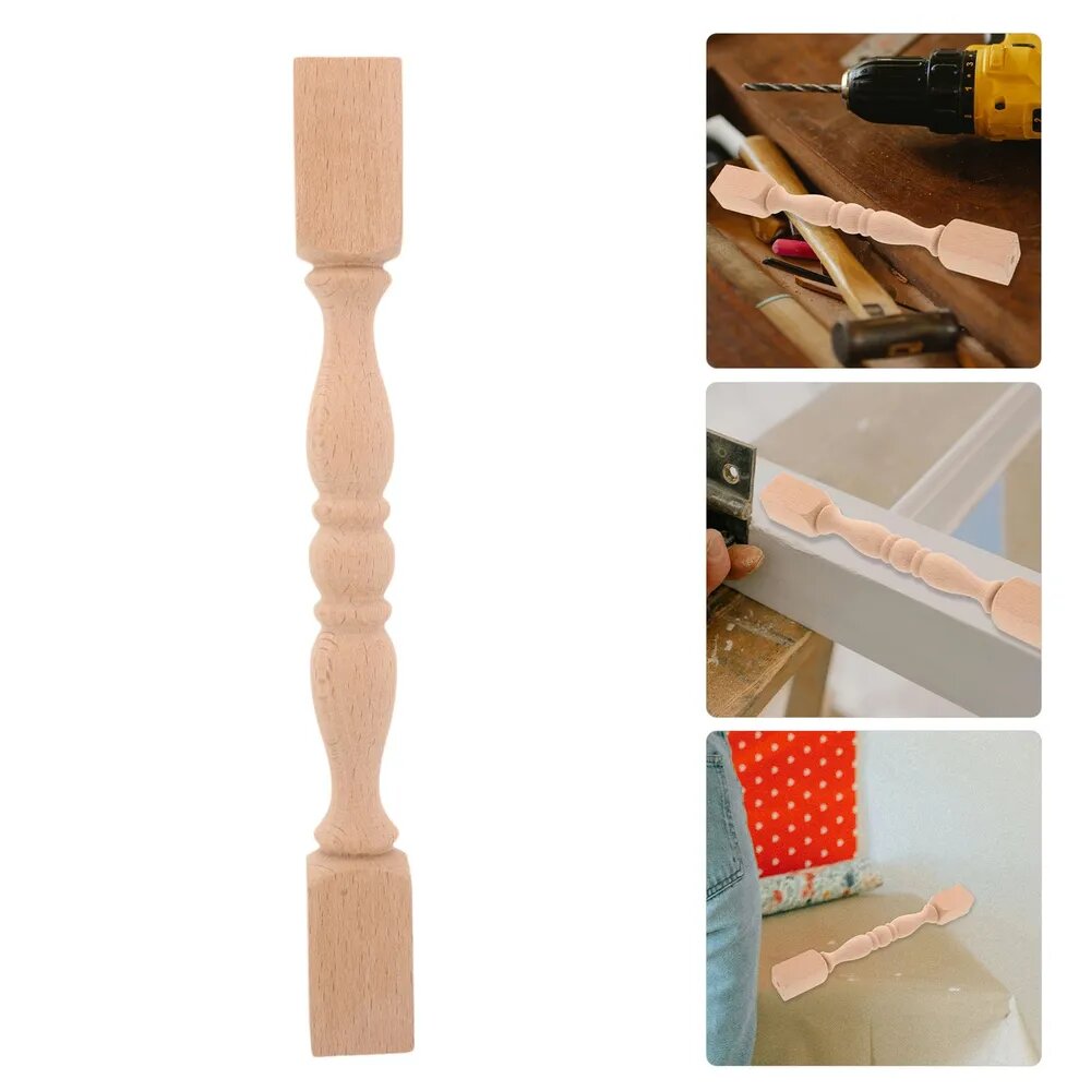 Прочный Декоративный Элемент Из Дерева Безопасность И Стиль 24.10X2.10X2.10Cm