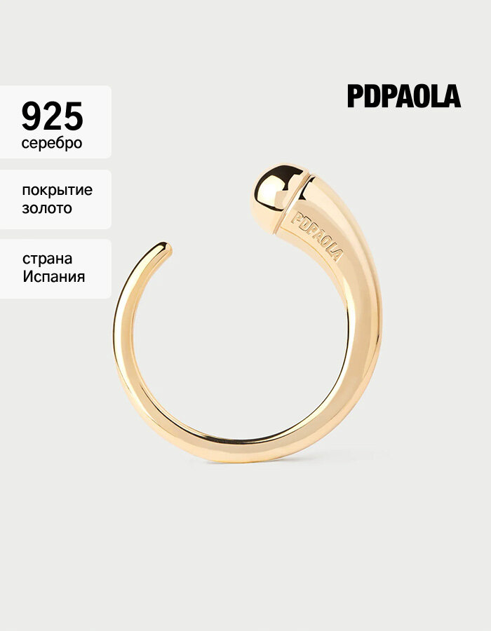 Кольцо, серебро, 925 проба