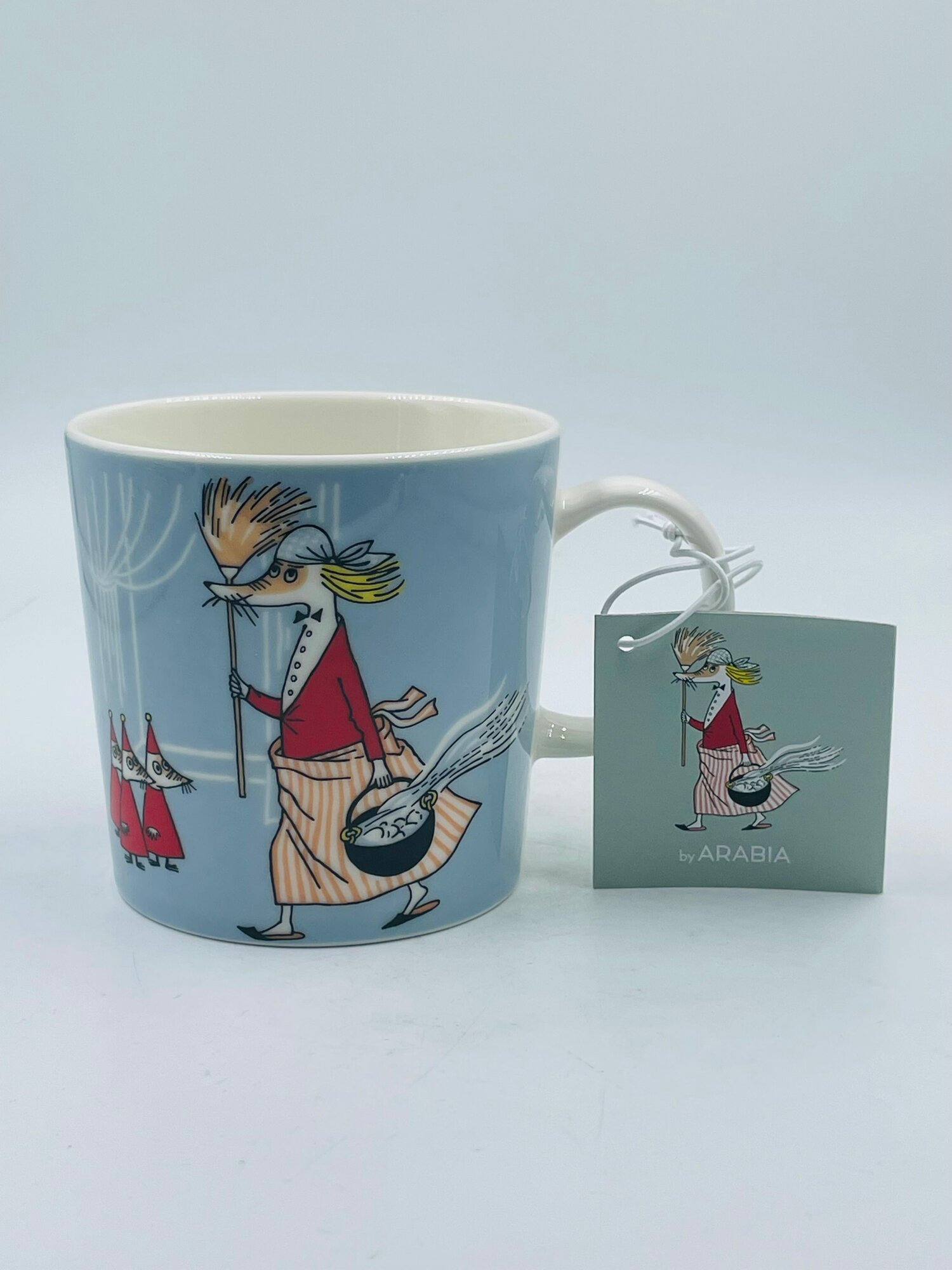 Кружка Moomin Arabia "Vilijonkka", фарфор Vitro, 300 мл (из Финляндии)