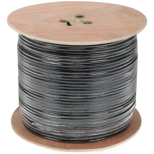 5bites Кабель FS6570-305APE витая пара FTP / SOLID / 6CAT / CCAG / PE / BLACK / OUTDOOR / DRUM / 305