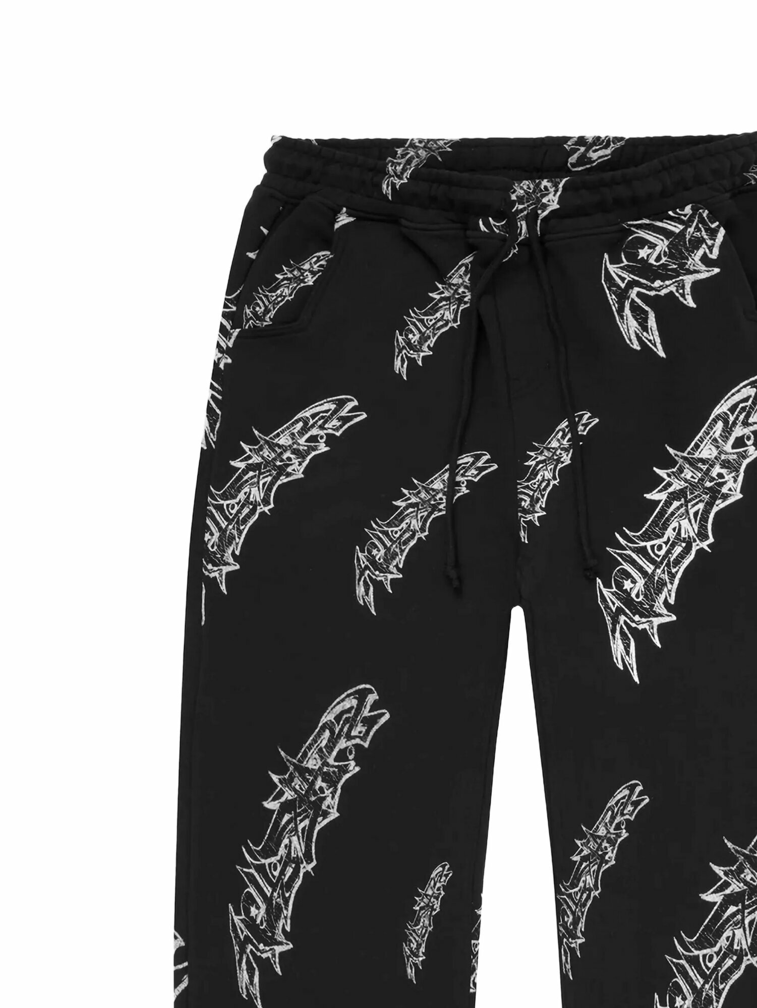 Брюки HELLSTAR Graffiti-print track pants, размер 48 — фото 1