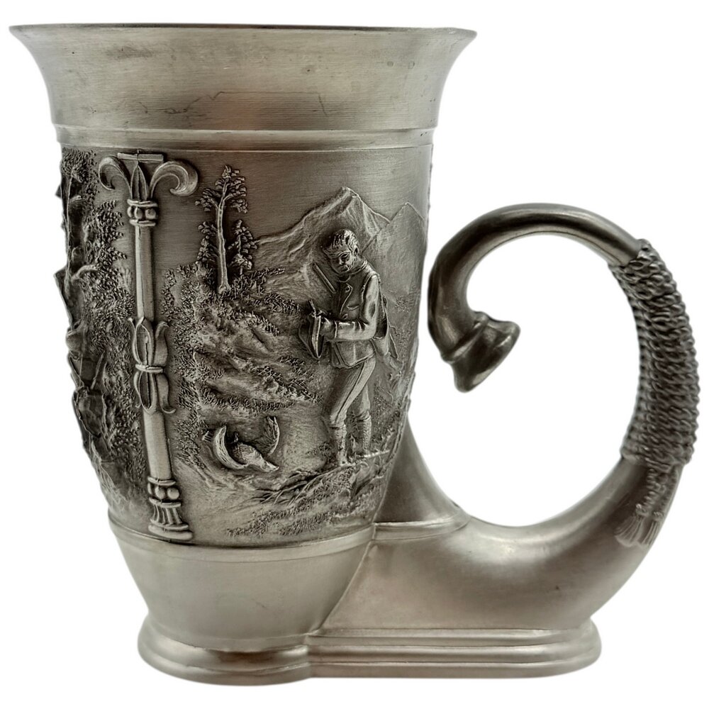 Пивная кружка "Охота Ягдхорн", 0.35 л, 1970-1980 гг, SKS Design, Германия