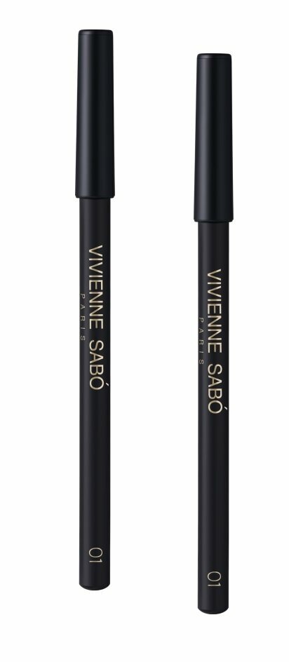 Карандаш для глаз Vivienne Sabo Crayon Contour des Yeux " Merci" 01 2шт