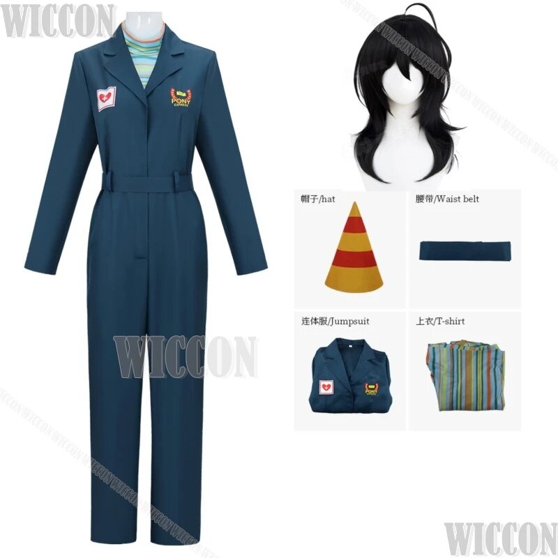 Костюм Аня для косплея, XL, Suit-Wig