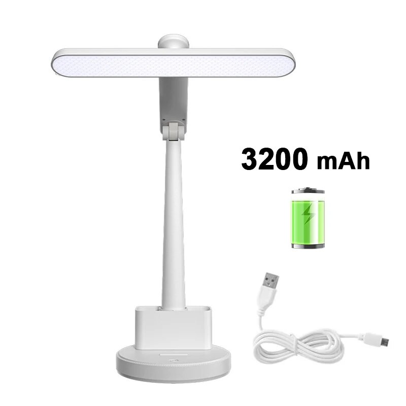 Светодиодная настольная лампа Reading Lamp Rechargeable 3200mAH