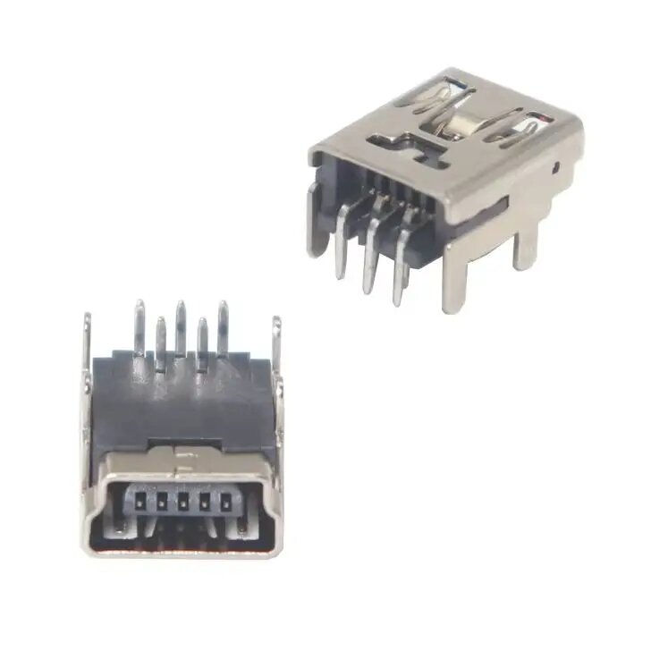 Mini USB Type B Female Socket, 20PCS — фото 1