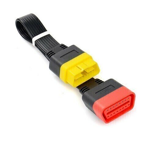 Удлинитель OBD2 желтый 100 см OBD2 16-pin на OBD2 16-pin