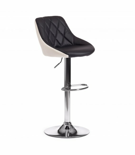 TetChair Стул барный MESSY (mod. KY704C), черный / белый