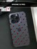 Силиконовый чехол на Apple iPhone 15 Pro / Айфон 15 Про с принтом Узор из точек