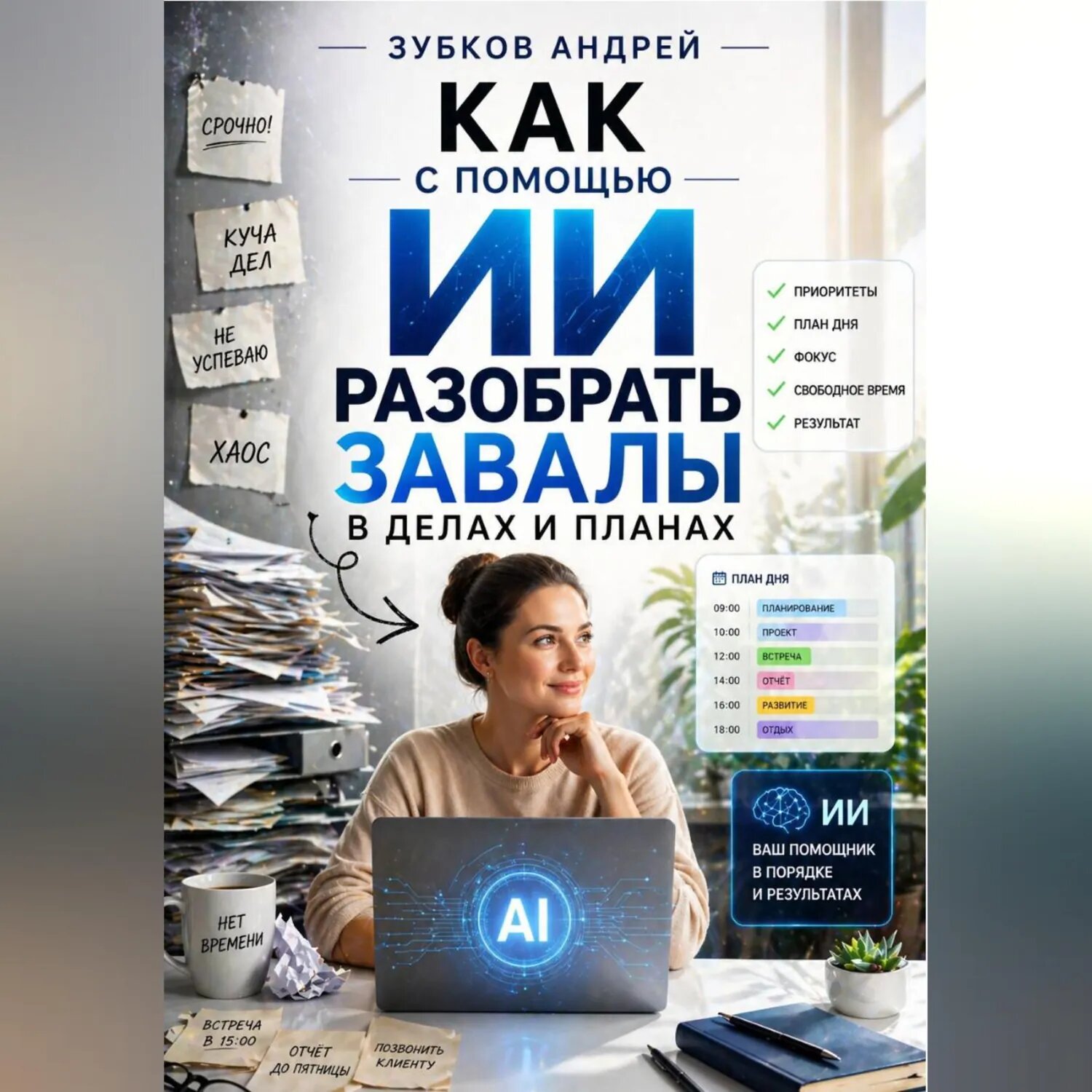 Как с помощью ИИ разобрать завалы в делах и планах [Аудиокнига]