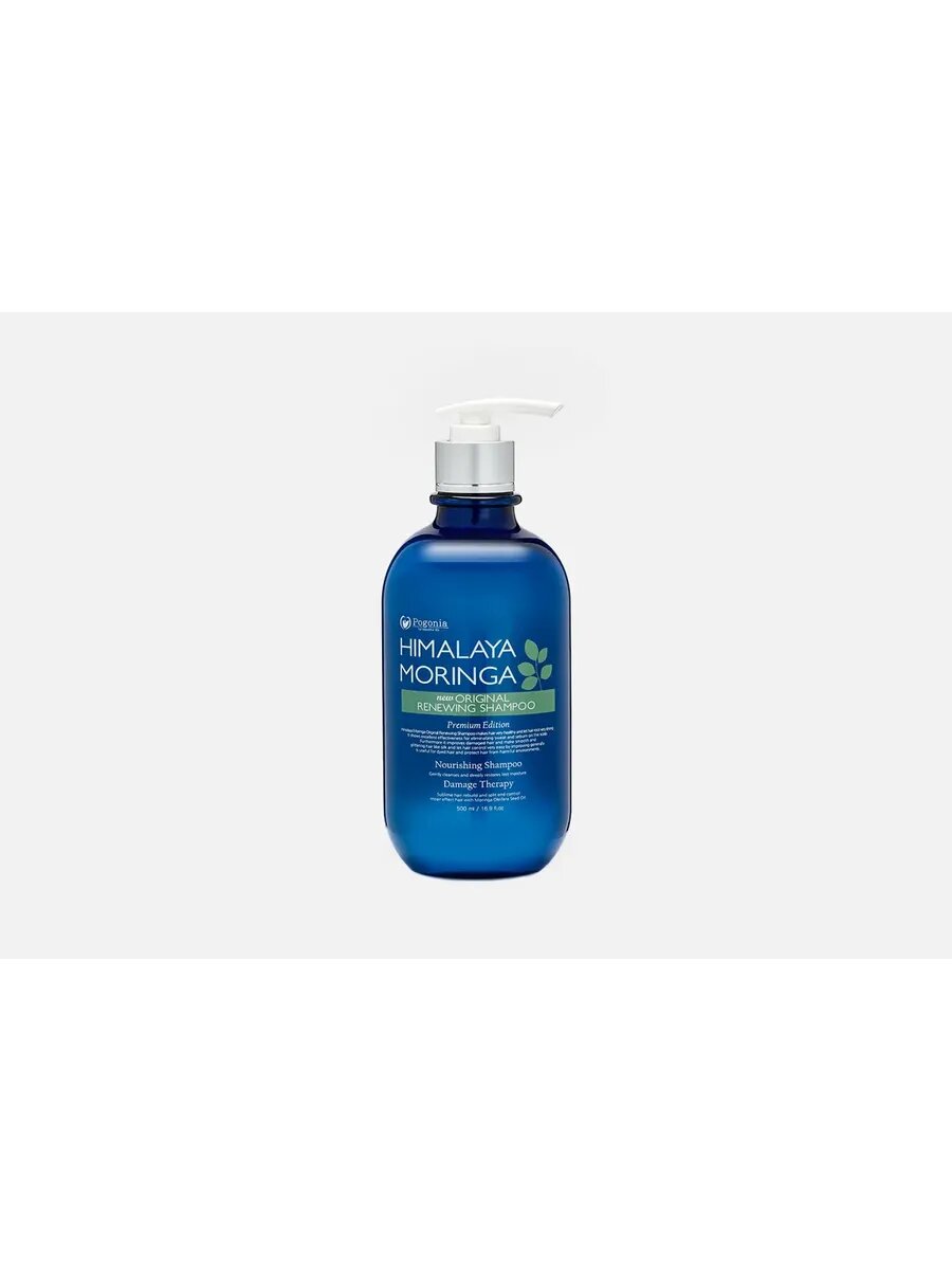 POGONIA HYMALAYA MORINGA ORIGINAL RENEWING SHAMPOO Шампунь 500мл