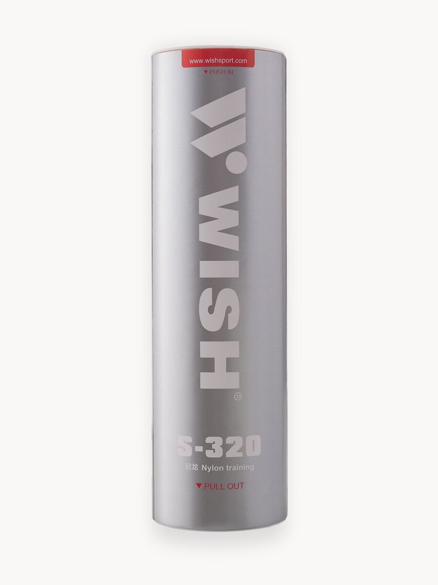 Набор воланов для бадминтона WISH S-320, нейлон (6 штук) 1/100