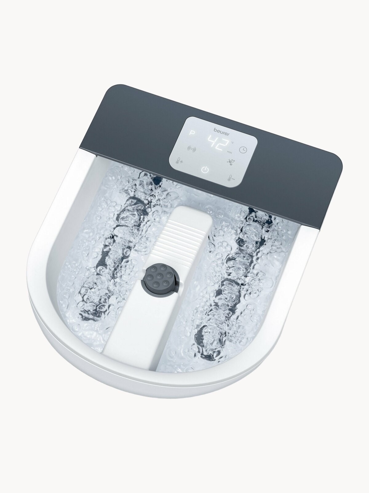 Гидромассажная ванночка Beurer FB60, пузырьковый и вибрационный массаж, подогрев воды