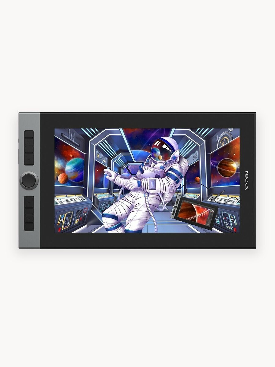 Графический планшет XPPen Artist Pro 16 , 1920x1080, 340*191 мм, черный