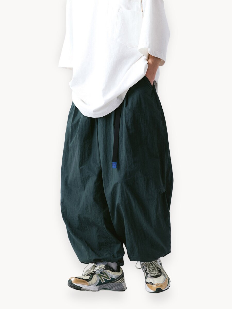 Брюки Nylon Tuck Belt String